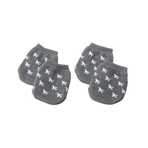 グレー (飛行機柄)/約8×9cm/ACC-02・パッケージ個数:1・適応サイズ(目安):直径6.5cm以下、幅5cm以下のキャスターに取り付け可能です。・素材・材質:本体ポリエステル98.5%、ポリウレタン1.5%・生産国:中国・サイズ:...