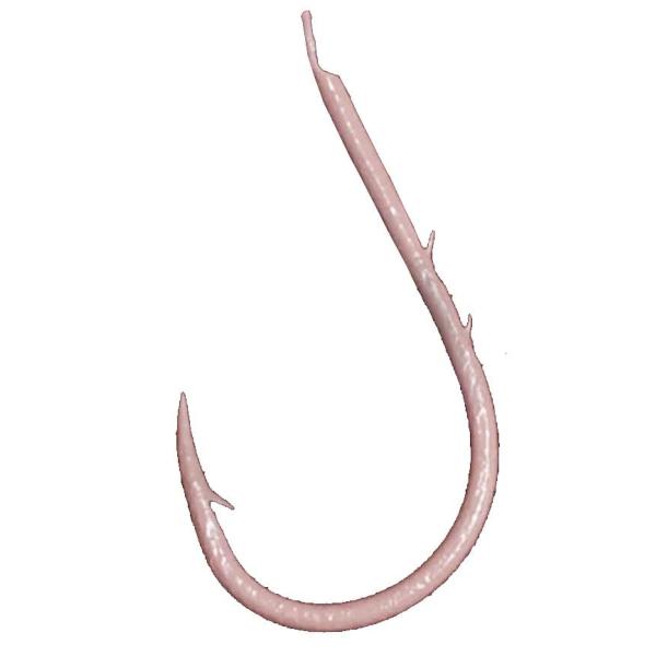 オキアミ・ 5号 ・・Size:5号Style:オキアミ・用途:クロダイ・標準自重:153.9mg・標準線径:0.92mm・厳選した素材選定から、熟練の鈎先研磨・鋭いフッキングポイントと強さを立派なまでのフォルムに凝縮