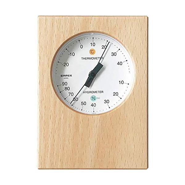 ナチュラル/-/km-101NA・パッケージ個数:1・サイズ：110×80×33mm 重量：140g 材質：ビーチ カラー：ナチュラル 付属品:取扱説明書 エンペックス書・商品説明「KATOMOKU温湿度計」 KATOMOKU初の温湿度計。...
