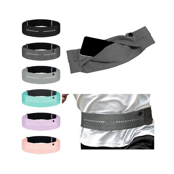 カラビナ付きランニングポーチ 薄型ダークグレー/S/RI026・Size:SColor:ダークグレー・???♀?ランニングなど走る際、必要最小限の荷物を持ち歩くためのポーチです ???♀?ランニング・ジョギング・ウォーキング・・マラソン・駅...