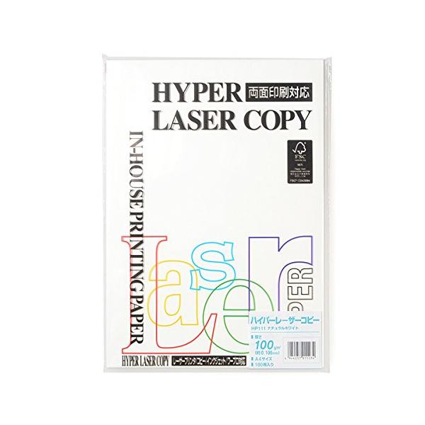 ナチュラルホワイト/A4/-・パッケージ個数:1・Ａ４サイズ １００ｇ １００枚入り