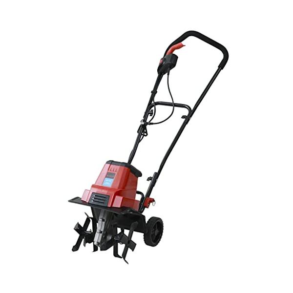 2)電気式:1050Wレッド/-/ERC-15D・Style:2)電気式:1050W・特徴手軽に使えるAC電源タイプの電気耕運機です。電気式耕うん機はエンジン式に比べ大きな音や排気ガスが出ないため、周りを気にせず使え住宅地のお庭でも使用でき...
