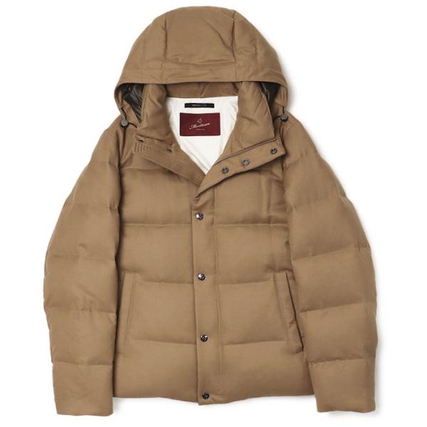 国内正規品 / モンテコーレ / Montecore / フーデットダウンブルゾン / カノニコ / CANONICO / ウールサキソニー / ウール  x ダウン