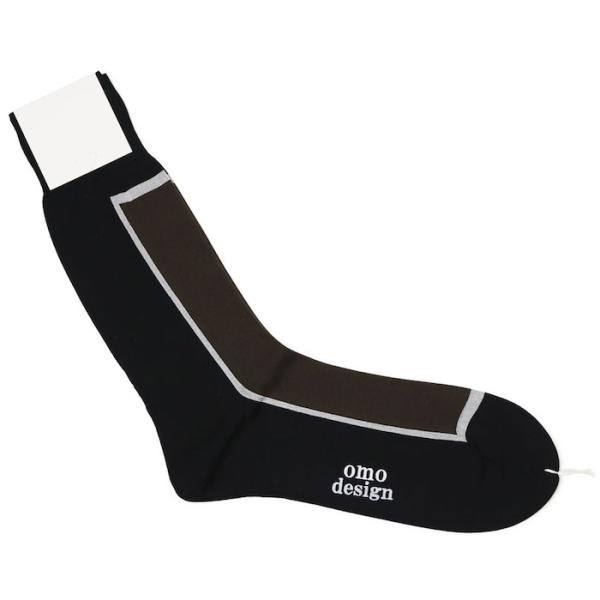 国内正規品 / オーエムオー デザイン / OMO DESIGN / WINDOW / パネルデザイン柄 / ソックス / 靴下