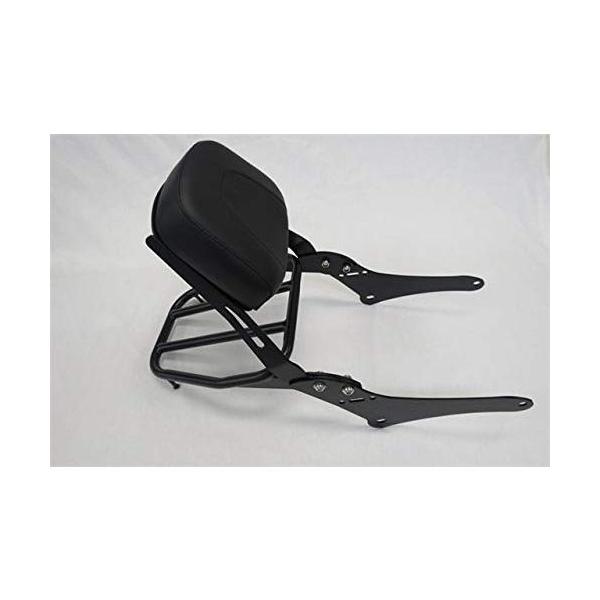 Rebel250/500 レブル250/500 2017-2020 バックレスト付 シーシーバー 黒