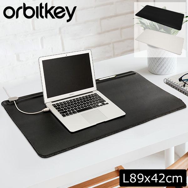 オービットキー【Orbitkey】デスクマット Desk Mat Lサイズ■カラーブラック（Black　DKMT-LG1-BKBK）グレー／ストーン（Grey　DKMT-LG1-STGY）■サイズ約長さ89cm × 幅42cm × 厚さ0....