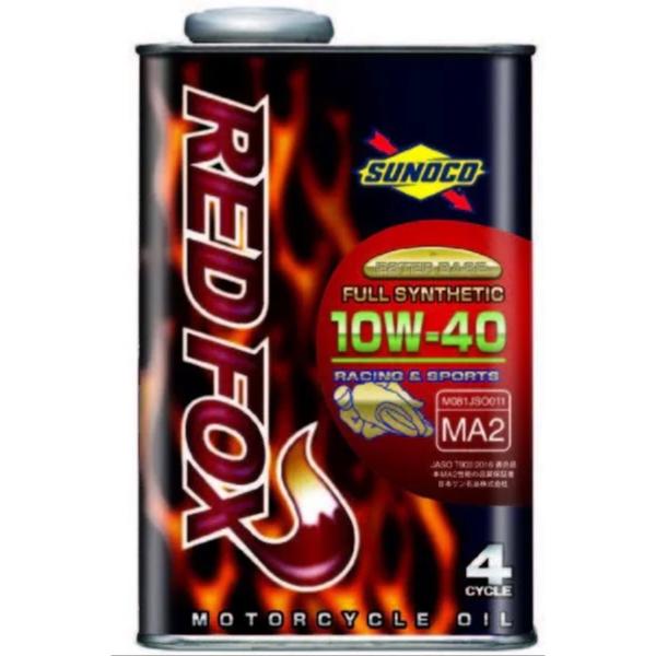 3缶セットです。REDFOX RACING＆SPORTS 10W-40JASO T903-2016 JASO MA2規格に適合した、全合成二輪車用エンジンオイルです。「鈴鹿8時間耐久レース」でも通用する最高峰のエンジン・ミッション保護性能を...