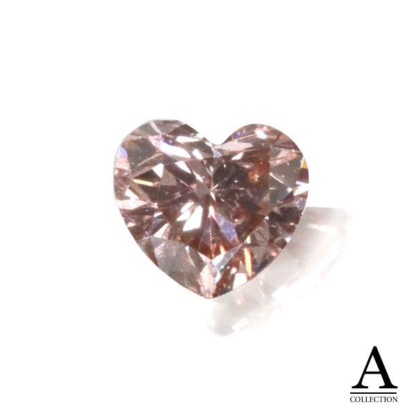 ◆スーパーセール限定 10％OFF 99000円⇒89100円に！◆宝石名・カラット（刻印）：ピンクダイヤモンド0.048ct（カラット）地金素材：looseサイズ：2.22×2.44×1.47ｍｍハートシェイプ中央宝石研究所発行のソーティ...