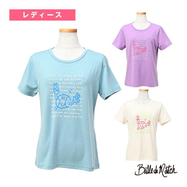 バルデマッチ テニスウェア（レディース）  ジェルプリントTシャツ／レディース（BDM-E1212）「テニス・ソフトテニス（軟式テニス）・バドミントン・卓球・ランニング専門店」