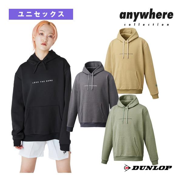 ダンロップ テニスウェア（メンズ/ユニ）  フーディー to and from court Hoodie ユニセックス DASM-3401「テニス・ソフトテニス（軟式テニス）・バドミントン・卓球・ランニング専門店」