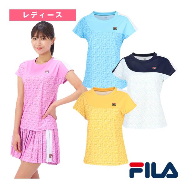 フィラ テニス・バドミントンウェア（レディース）  ゲームシャツ／レディース（VL2827）「テニス・ソフトテニス（軟式テニス）・バドミントン・卓球・ランニング専門店」