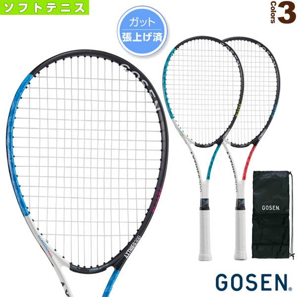 ゴーセン ソフトテニスラケット  アクシエス 300／AXTHIES 300／張り上がり（SRA3）「テニス・ソフトテニス（軟式テニス）・バドミントン・卓球・ランニング専門店」