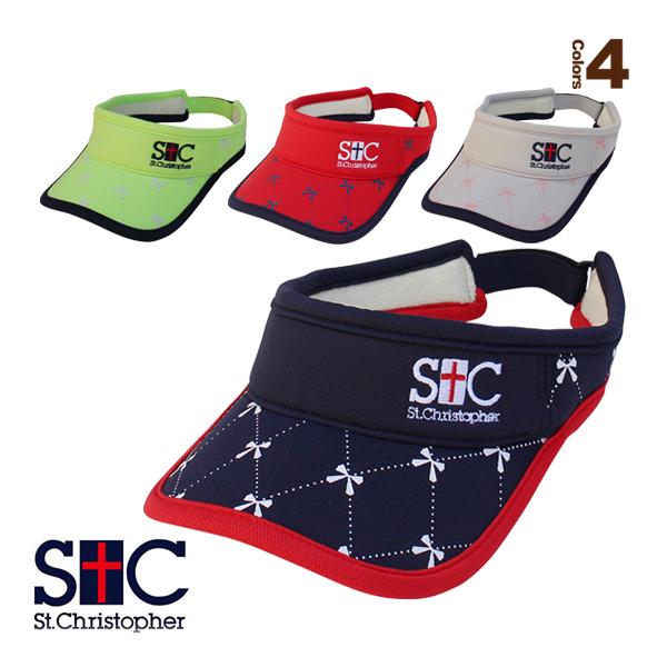 セントクリストファー テニスアクセサリ・小物  リボンズサンバイザー／レディース（STC-BCA4620）「テニス・ソフトテニス（軟式テニス）・バドミントン・卓球・ランニング専門店」