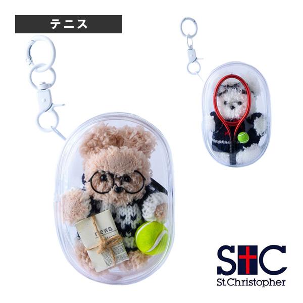 セントクリストファー テニスアクセサリ・小物  くましゃんテニスチャーム St. D.memeコラボ STC-BEA4900「テニス・ソフトテニス（軟式テニス）・バドミントン・卓球・ランニング専門店」