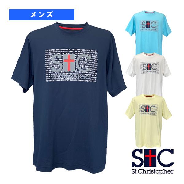 セントクリストファー テニスウェア（メンズ/ユニ）  Victory Strategyシャツ メンズ STC-BFM1019「テニス・ソフトテニス（軟式テニス）・バドミントン・卓球・ランニング専門店」