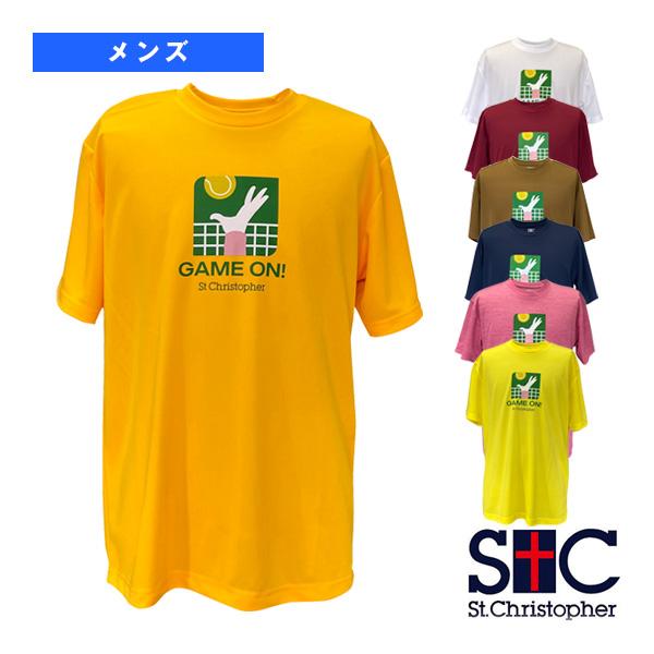 セントクリストファー テニスウェア（メンズ/ユニ）  グラフィックシャツ メンズ STC-BFM1029「テニス・ソフトテニス（軟式テニス）・バドミントン・卓球・ランニング専門店」