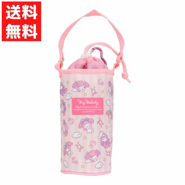 サンリオのペットボトルホルダーが登場！ペットボトルホルダー<マイメロディ>・ハート形のカラビナ付き・ショルダー紐がついていて便利・500mlペットボトルがすっぽり入る原産国：中国【素材（材質）】表生地：ポリエステル裏生地：EVA...