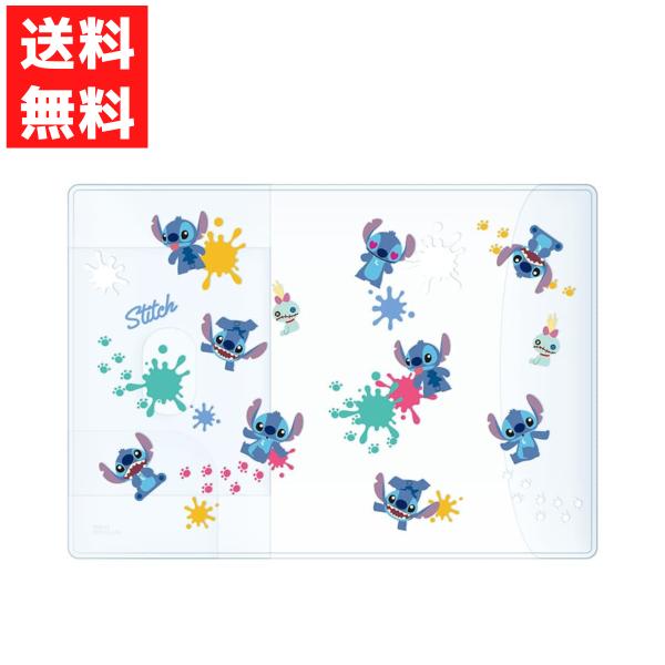 ICカードポケット付き パスポートカバー [スティッチ]ディズニーキャラクターデザインのパスポートカバーです。パスポートホルダー、カードポケット、チケットホルダーの機能がひとつになり、持ち運びに便利。中が見える半透明なTPU素材カバーでキズ...