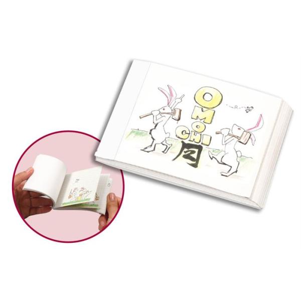 パラパラ漫画ベース  50個セット販売絵が描きやすく、ページがめくり易い漫画ベースです絵が描きやすい5mm方眼罫印刷済●仕様A7サイズ（96ページ）、再生紙70％ 上質紙 90kg A7サイズ 96ページ●商品サイズ　A7サイズ96ページ●...