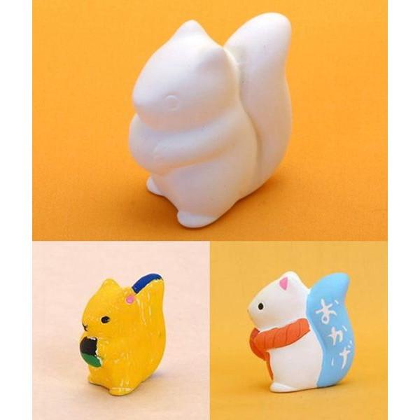 お絵描き陶器 リス 絵付け 陶器 リス 10個販売 手作り工作キット 絵付けキット  お絵描き 陶器 リス 絵付け 陶器 リス 10個販売大人から子供まで楽しめる絵付け陶器、真っ白な陶器でできた立体ぬりえです。水性ペン、油性ペン、色鉛筆など...