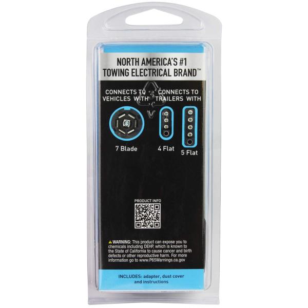 商品名: (ホプキンス) Hopkins マルチトウアダプタ 47385 Hopkins Towing Solutions 47385 Multi-Tow 7 Blade to 5 Flat and 4 Flat Adapterブランド: ...