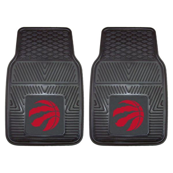 商品名: Fanmats NBAトロントラプターズビニールヘビーデューティカーマット FANMATS 9422 Toronto Raptors 2-Piece Heavy Duty Vinyl Car Mat Set, Front Row ...