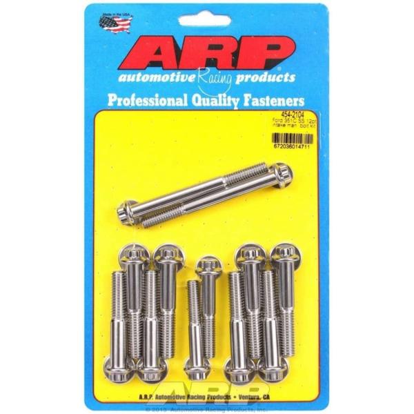 商品名: インテークマニホールドボルトキット (ステンレス300 12ポイント) Intake Manifold Bolt Kit (Stainless 300 12-Point)ブランド: ARP高さ: 1.6002cm横幅: 15.24...