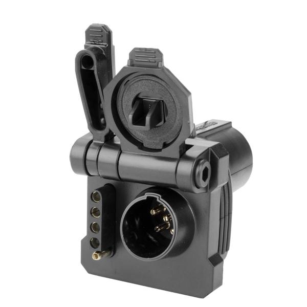 商品名:  Hopkins Towing Solutions 47570 7 Blade to 6 Round, 5 &amp; 4 Flat w/ Quick-Change Plugブランド: Hopkins Towing Solutio...