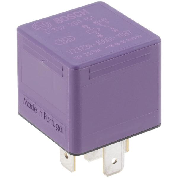 商品名: Bosch 0332209151 Relay BOSCH 0332209151 Changeover Mini Relay - 5 Pins, 12 V, 20/30 A - Singleブランド: ボッシュ(BOSCH)高さ: ...