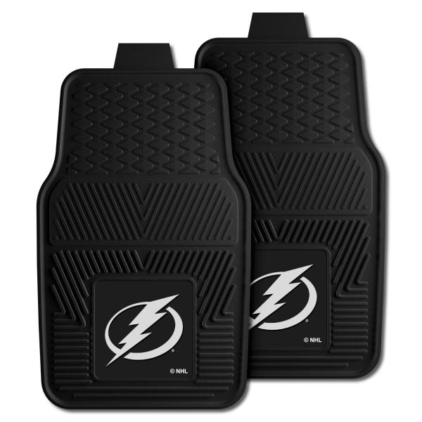 商品名: (Front, Team Color) - FANMATS NHL Tampa Bay Lightning Vinyl Heavy Duty Car Mat FANMATS 10552 Tampa Bay Lightning 2-...
