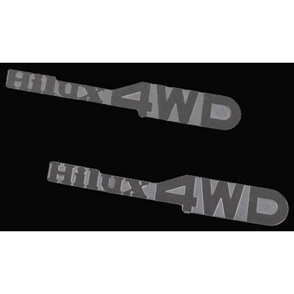 商品名: Hilux 4WD Emblem Set : Mojave, Hilux Body Multi-Coloured RC4WD HILUX 4WD Emblem Set for Mojave and HILUX Body Z-S09...