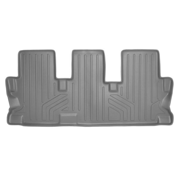 商品名: MAXFLOORMATフロアマット3rd行の行グレー2014 ? 2017 Toyota Highlander MAXLINER All Weather Custom Fit 3rd Row Gray Floor Mat Line...