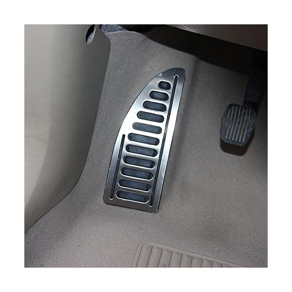商品名:  Stainless With Non-Slip Rubber Footrest Pedal Cover Foot Rest Pad With Adhesive Direct Replacement Fit For Ford Fo...