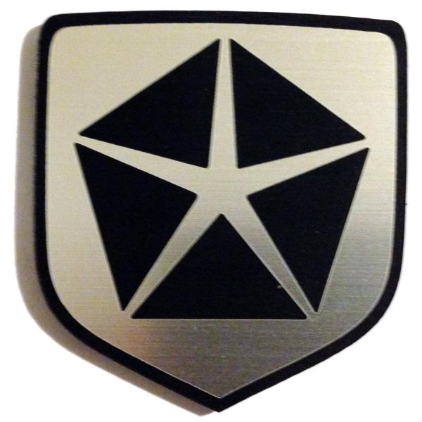 商品名:  24Designs Compatible Front Emblem Chrysler Pentastar Silver Replacement for Dodge Neon Srt4 or Chargerブランド: 24 Des...