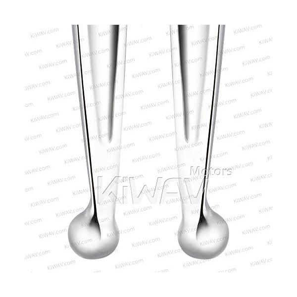 商品名: KiWAV アルミ ブレーキ クラッチ レバー セット クロム ハーレーダビッドソンに適合する 2014-2016のTouringモデルに適用 KiWAV Aluminum Hand Control Brake Clutch Le...