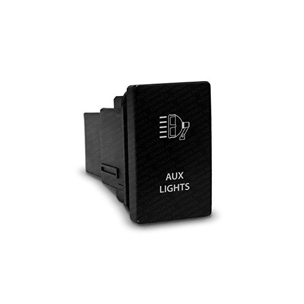 商品名:  CH4X4 Small Push Switch for Toyota Tacoma, FJ Cruiser, Land Cruiser, Fortuner, Hilux, 4Runner, Prado 12V 3Amp - Au...