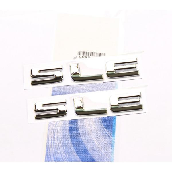 商品名:  Yoaoo 2Pack OEM Chrome SLE Letter Nameplate Emblems Badges Compatible with Sierra Denali Glossyブランド: Yoaoo高さ: 16.8...