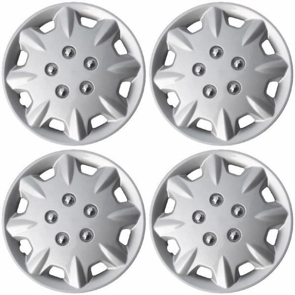 商品名:  15 inch Hubcaps Best for 1994-1997 Honda Accord - (Set of 4) Wheel Covers 15in Hub Caps Silver Rim Cover - Car Acc...