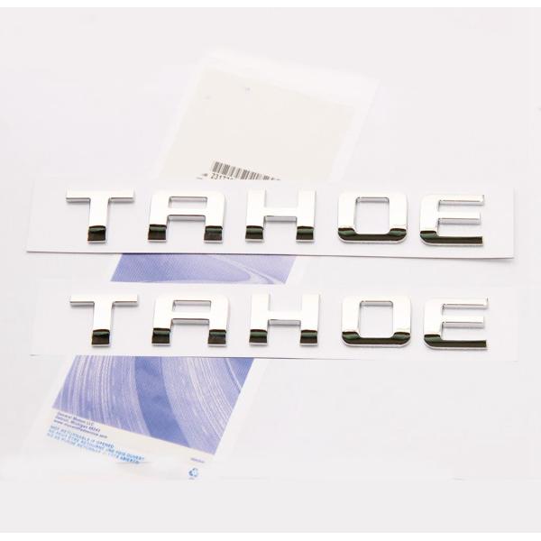商品名:  Yoaoo 2Pack OEM Chrome Tahoe Nameplate Emblems Letter Badge Compatible with 2007-2019 Tahoe Glossy Shinyブランド: Yoao...