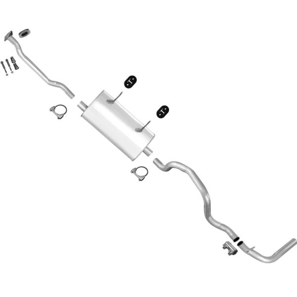商品名: マフラー排気システム フォードレンジャー95-97用 125インチ ホイールベースのみ Muffler Exhaust System Replacement Parts for Ford Ranger 95-97 Only Wit...