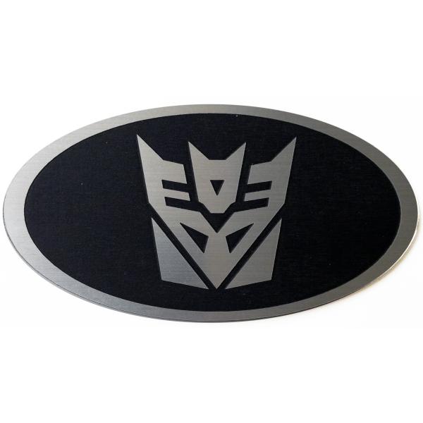 商品名:  24Designs Compatible Interior Emblem Transformers Decepticon Black Replacement for Kia Soul 2.4 Inch Wideブランド: 24 ...