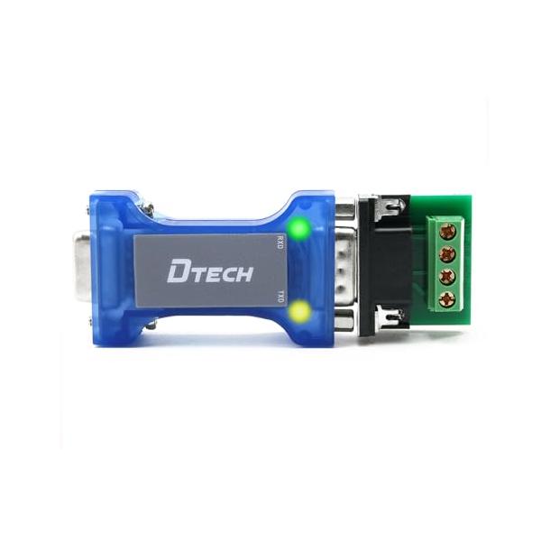 商品名: DTech RS232 - RS485 コンバーター シリアル通信データアダプタ TX RX LEDインジケーターとターミナルボード付き DTech RS232 to RS485 Converter Serial Communic...
