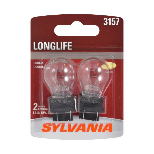 商品名: SYLVANIA 3157 Long Life Miniature Bulb, (Contains 2 Bulbs) SYLVANIA 3157 Long Life Miniature Bulb, (Contains 2 Bulb...