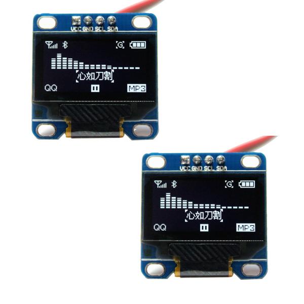 商品名:  DIYmall 0.96" OLED Module I2C IIC Serial 128x64 LCD LED White Light SSD1306 Driver Display for Arduino Micro:bit (...