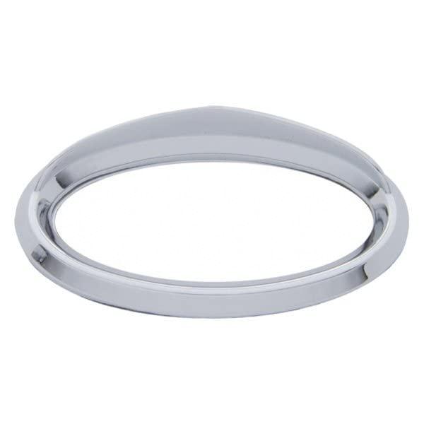 商品名:  United Pacific 20592 Chrome Plastic Bezels With Visor For 3" X 1-1/8" Peterbilt Door Emblemブランド: United Pacific高さ:...