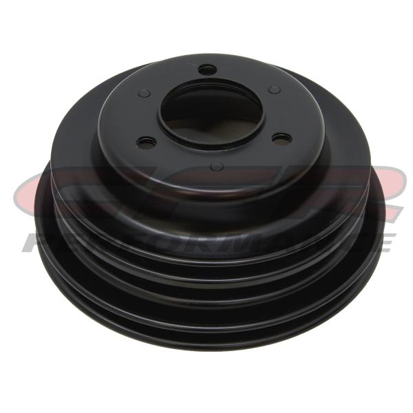 商品名: CFR HZ-9724-C 1969 - 85 Chevy Big Block 3 Groove Chrome Steel Crank Pulley Long Pump Lwp 1969-85 Compatible/Replace...