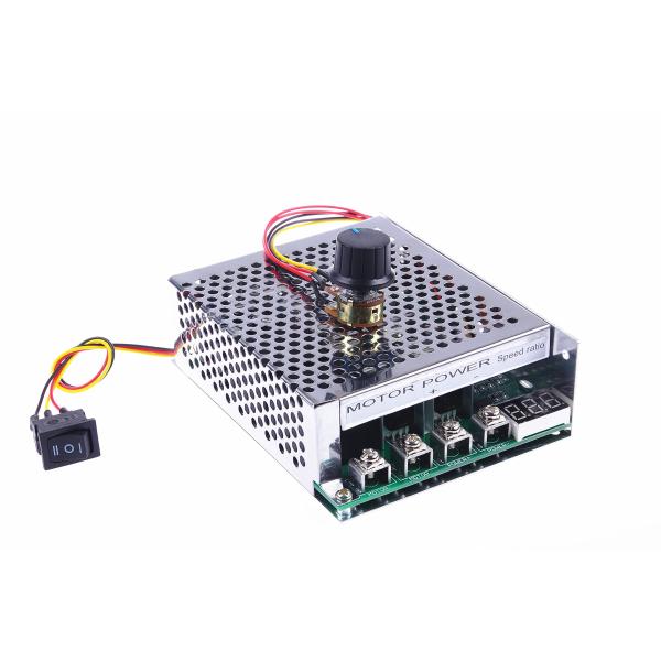 商品名:  KNACRO PWM DC Motor Driver 60A DC 12V 24V 36V 48V 10-50V Forward Reverse Switch Tachometer Brush Motor Inverted Mo...