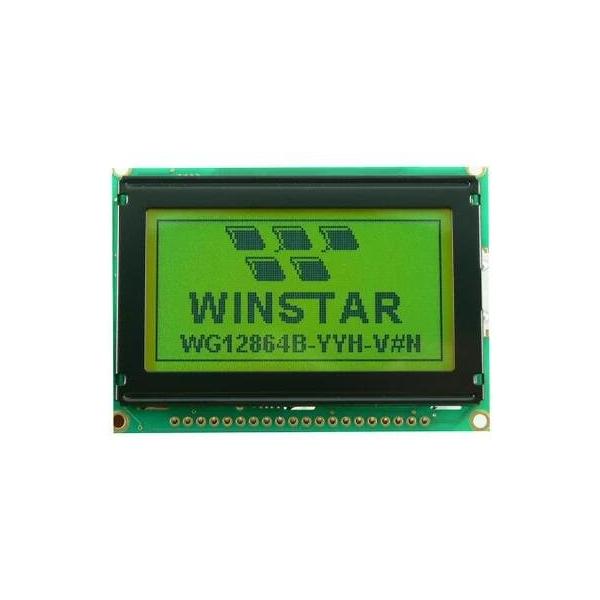 商品名: Taidacent 1ピース5V WG12864B 128×64 75ミリメートルのX 52.7ミリメートルドットグラフィック青色LCDディスプレイモジュールKS0107のKS0108互換コントローラ新 1pcs 5V WG128...