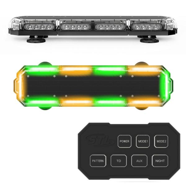 商品名: K-Force Micro 21 TIR LED ミニライトバー SpeedTech Lights Mini 21 120 Watts LED Strobe Lights For Trucks, Cars, Plows, and ...