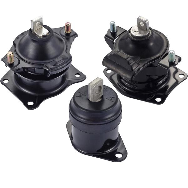 商品名: ENA フロント右リアモーターマウント 3個セット 2003-2007 ホンダ アコード 3.0L 2004-2006 アキュラ TL 3.2L オートマチックトランスに対応 ENA Front Right Rear Motor ...